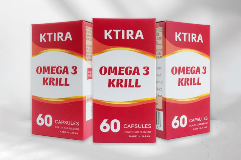 Omega 3 Krill dầu nhuyễn thể Ktira Nhật (Mua 3 hộp chỉ 2,6 triệu)